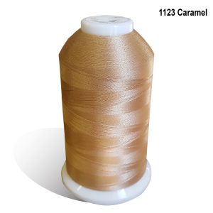 Embroidery Thread 1123 Caramel 4000M – Sunway Embroidery Supplies